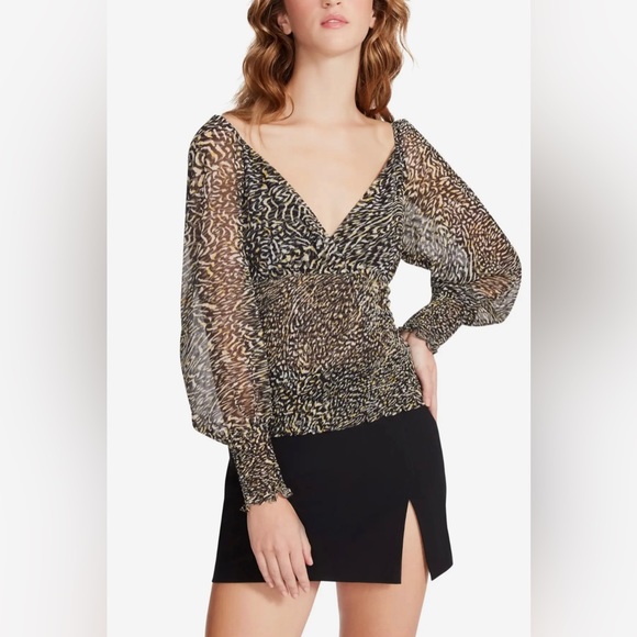 Steve Madden | Tops | Nwt Steve Madden Shannon Top Balck | Poshmark